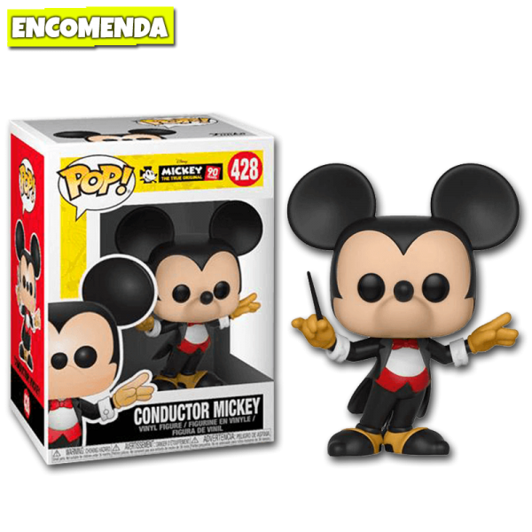 Funko Pop! Mickey Mouse - Conductor Mickey #428 - Loja TSC