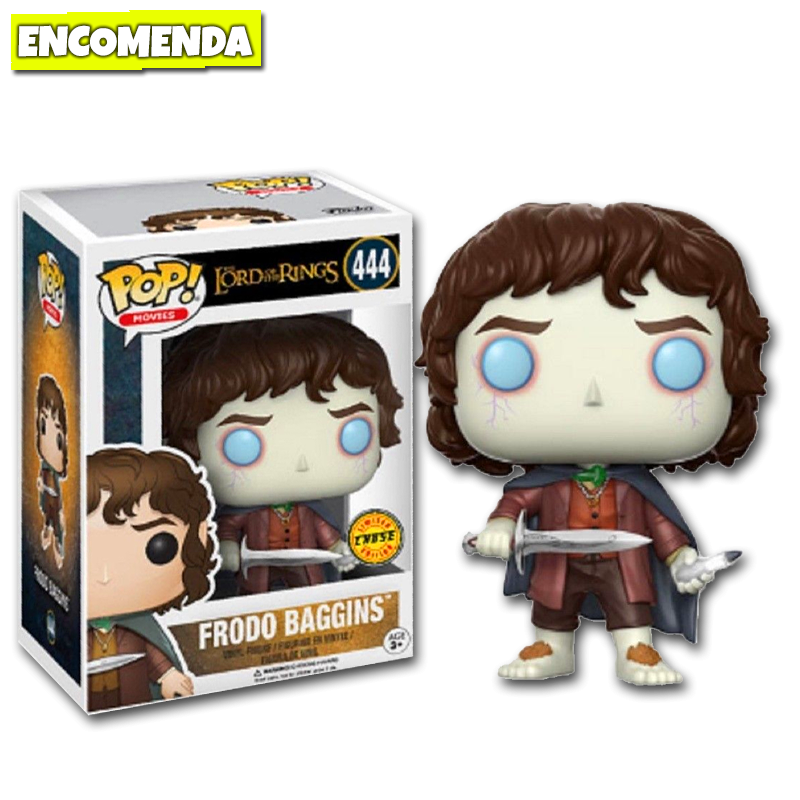 Funko Pop! O Senhor dos Anéis - Frodo Baggins #444 CHASE - Loja TSC