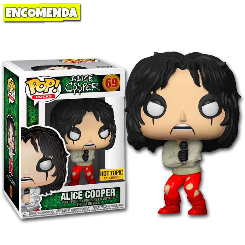 Funko Pop! Rocks - Alice Cooper #69 - Loja TSC