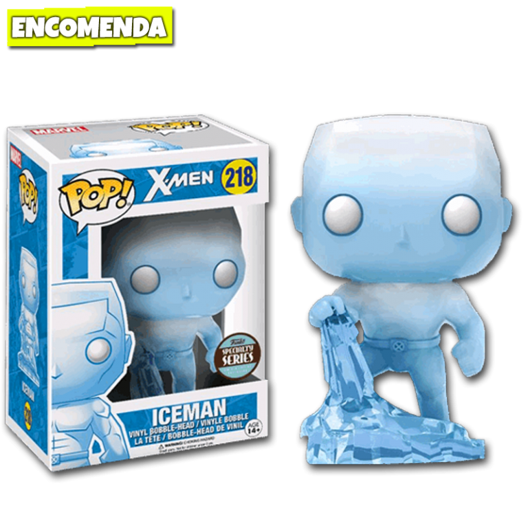 Funko Pop! X-Men Iceman #218 - Loja TSC