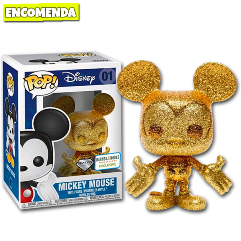 Funko Pop! Mickey Mouse #01 Diamante - Loja TSC