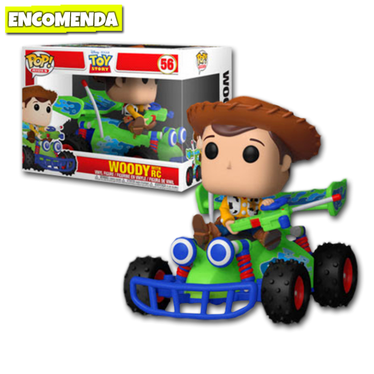 Funko Pop! Toy Story - Woody no CR Car #56 - Loja TSC