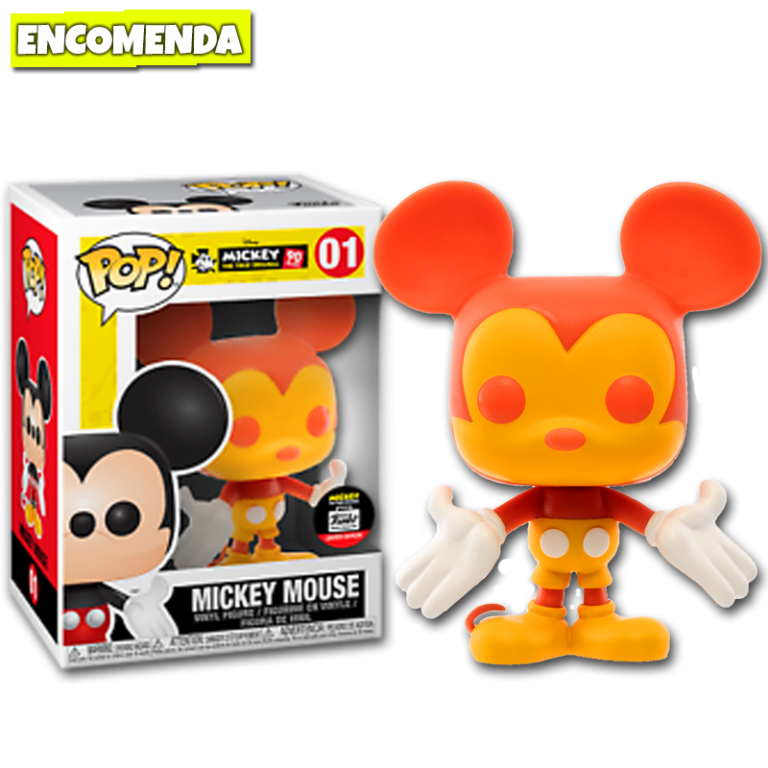 Funko Pop! Mickey Mouse #01 Laranja/Vermelho - Loja TSC