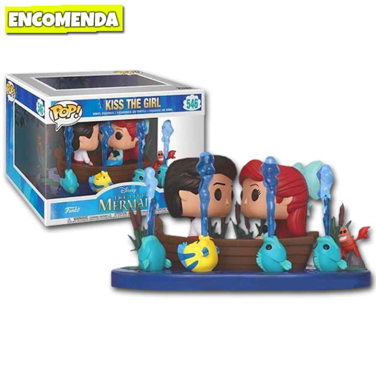 Funko Pop! A Pequena Sereia – Ariel & Eric #546 (Kiss the Girl) - Loja TSC