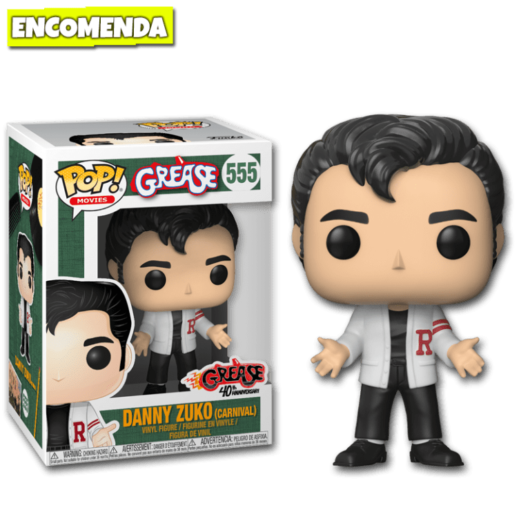 Funko Pop! Grease - Danny Zuko #555 - Loja TSC