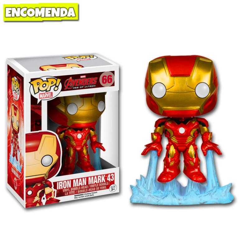 Funko Pop! Os Vingadores - Homem de Ferro #66 - Loja TSC