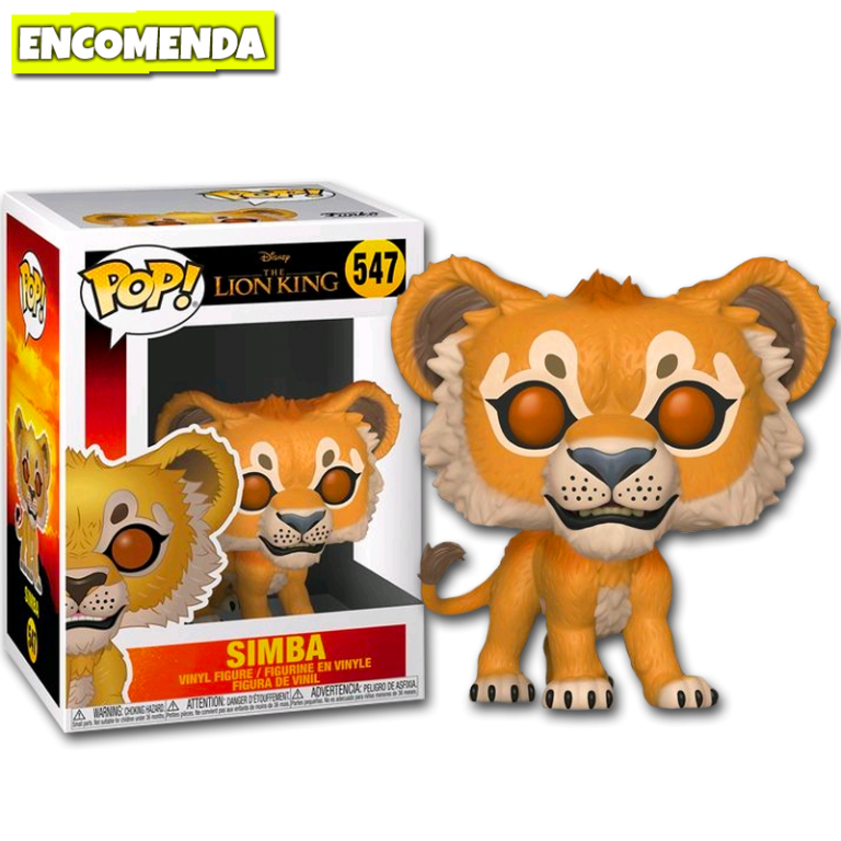Funko Pop! O Rei Leão - Simba #547 - Loja TSC