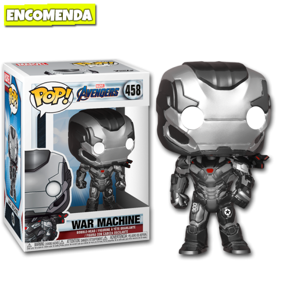 Funko Pop! Vingadores Endgame - War Machine #458 - Loja TSC