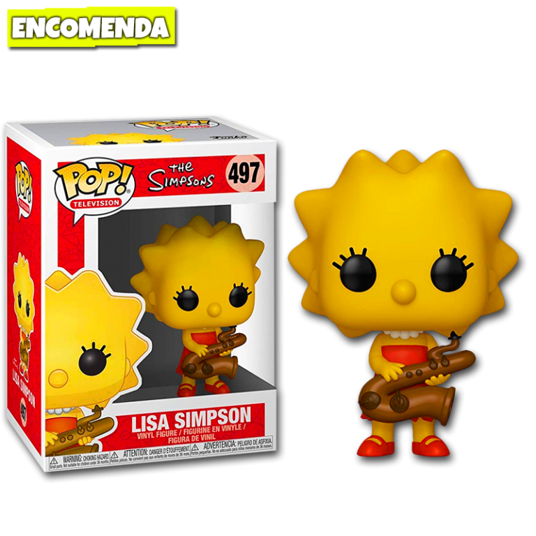 Funko Pop! Os Simpsons - Lisa Simpson #497 - Loja TSC