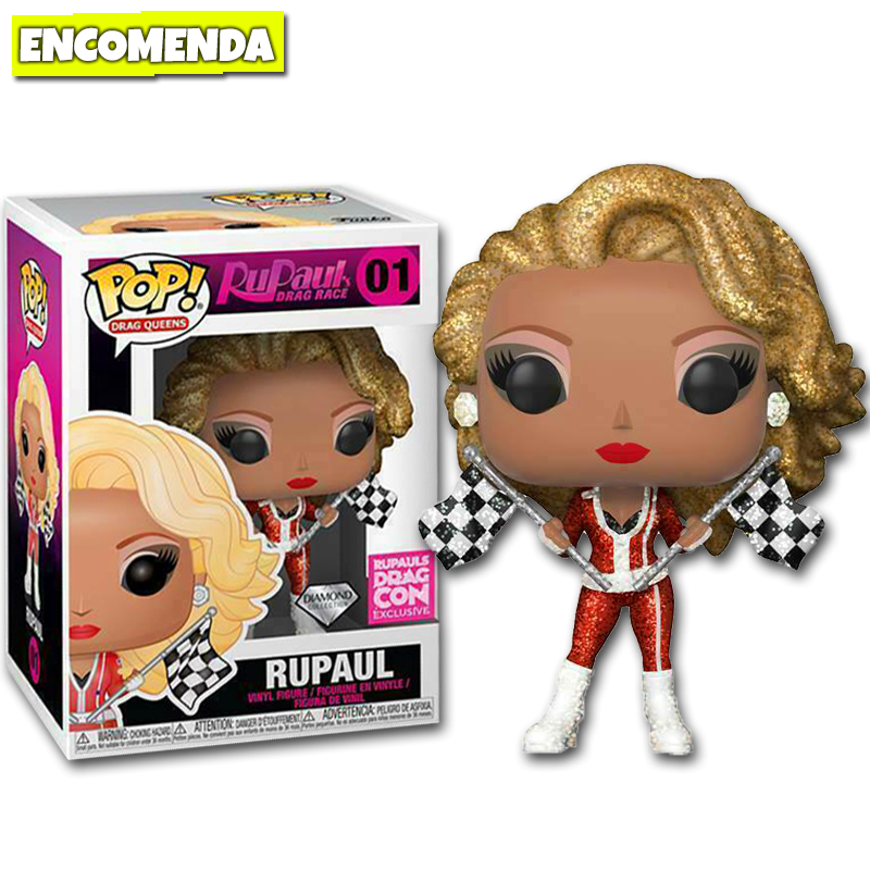 Funko Pop! RuPaul's Drag Race - RuPaul #01 Diamond - Loja TSC