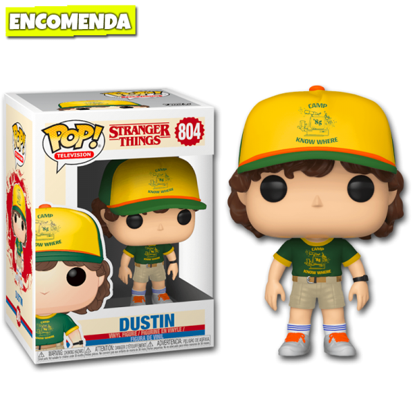Funko Pop! Stranger Things 3 - Dustin #804 - Loja TSC