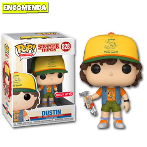 Funko Pop! Stranger Things 3 - Dustin #828 - Loja TSC