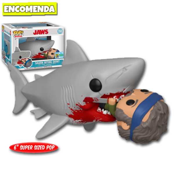 Funko Pop! Jaws - Shark Biting Quint #706 SDCC 2019 - Loja TSC