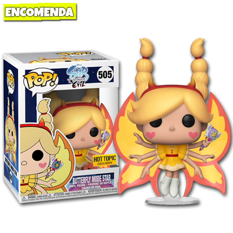 Funko Pop! Star vs As Forças do Mal - Butterfly Mode Star #505 - Loja TSC