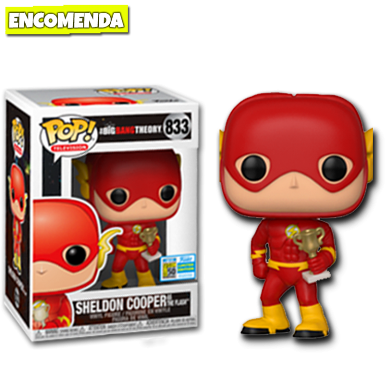 Funko Pop The Big Bang Theory Sheldon Cooper 833 Sdcc 2019 Loja Tsc