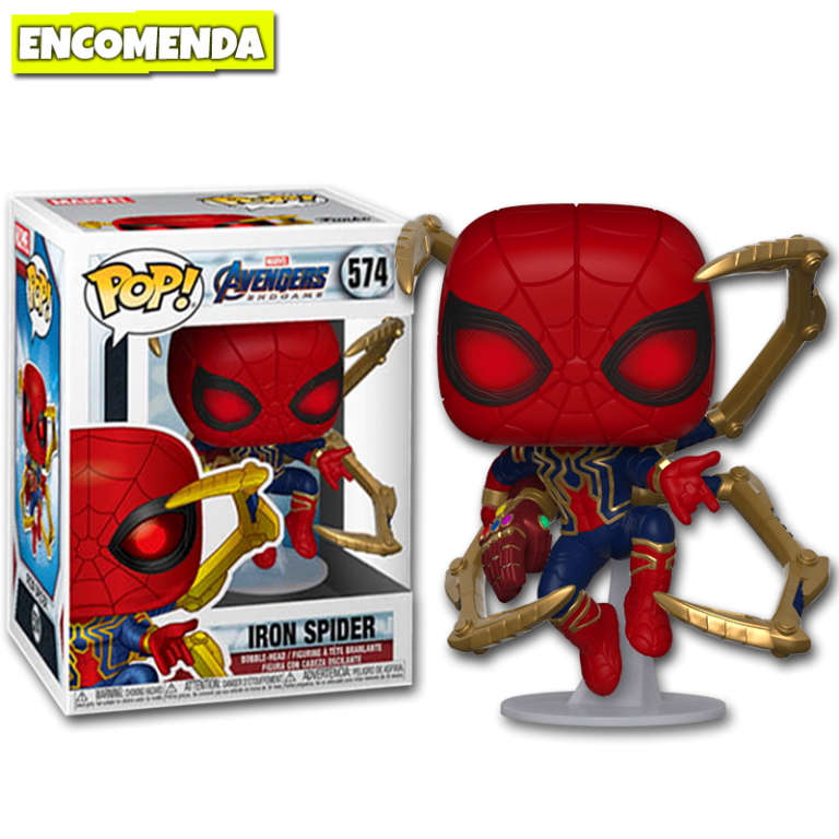 Funko Pop! Vingadores Endgame – Iron Spider #574 - Loja TSC