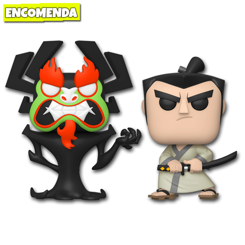 Funko Pop! Samurai Jack - Aku & Samurai Jack (Pack) - Loja TSC