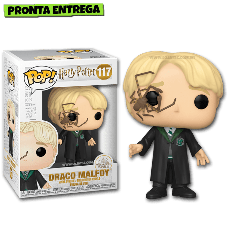 Funko Pop! Harry Potter - Draco Malfoy #117 - Loja TSC