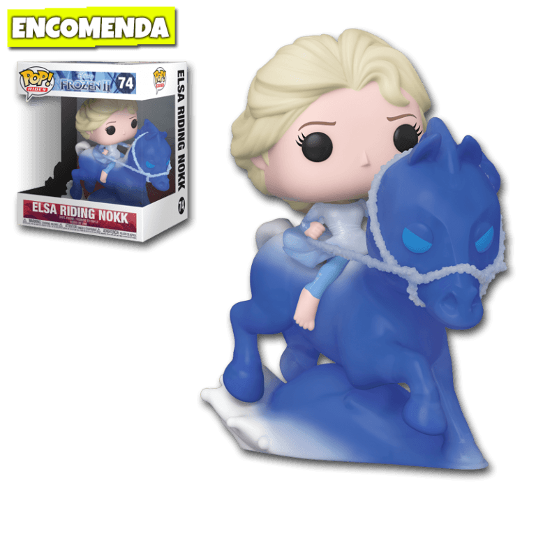 Funko Pop! Frozen 2 - Elsa riding Nook #74 - Loja TSC