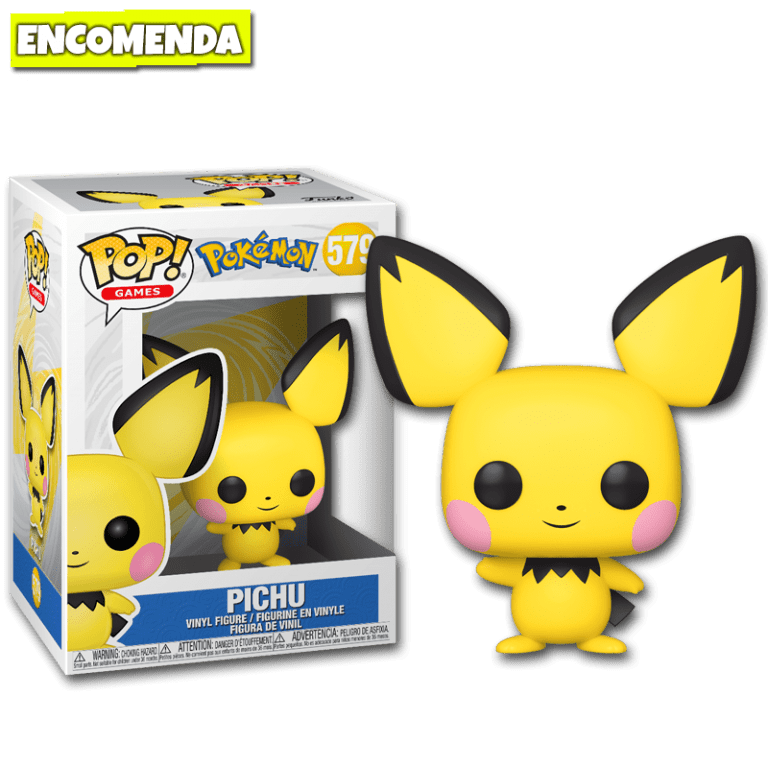 Funko Pop! Pokemon - Pichu #579 - Loja TSC