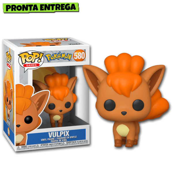 Funko Pop! Pokemon - Vulpix #580 - Loja TSC