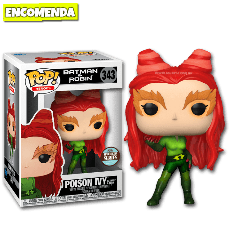 Funko Pop! Batman e Robin - Poison Ivy #343 - Loja TSC