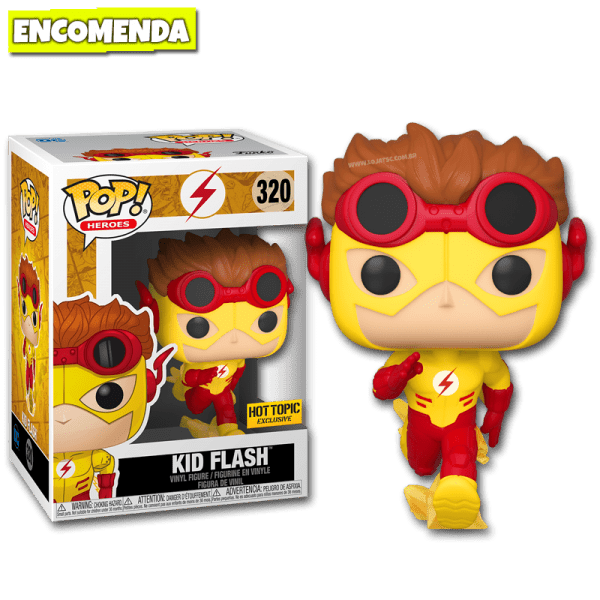 Funko Pop! The Flash - Kid Flash #320 - Loja TSC
