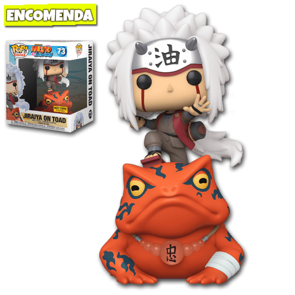 Funko Pop! Naruto Shippuden - Jiraiya On Toad #73 - Loja TSC