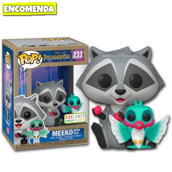 Funko Pop! Pocahontas - Meeko com Flit #233 - Loja TSC