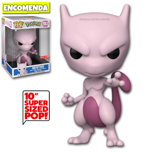 Funko Pop! Pokémon Mewtwo #583 - Loja TSC