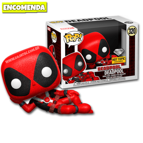 Funko Pop! Deadpool #320 Diamond - Loja TSC