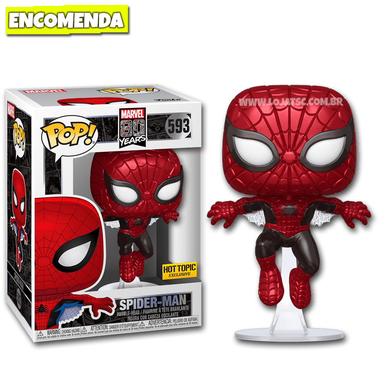 Funko Pop! Spider-Man #593 - Loja TSC