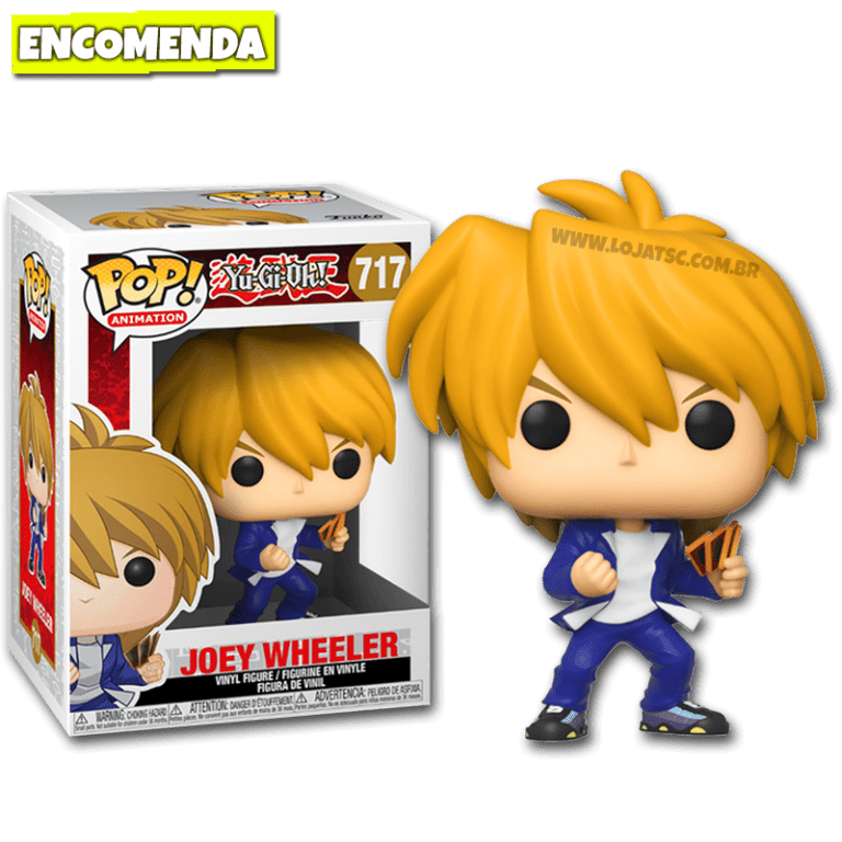 Funko Pop! Yu-Gi-Oh! - Joey Wheeler #717 - Loja TSC