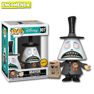 Funko Pop! O Estranho Mundo de Jack - Mayor #807 CHASE - Loja TSC
