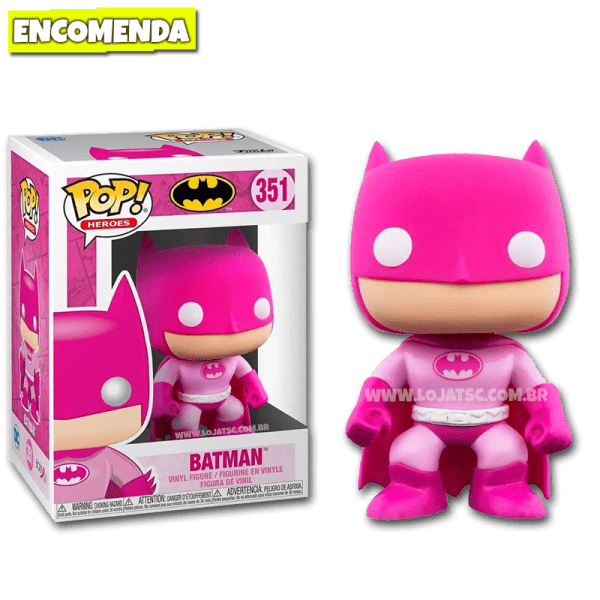 Funko Pop! Breast Cancer Awareness - Batman #351 - Loja TSC