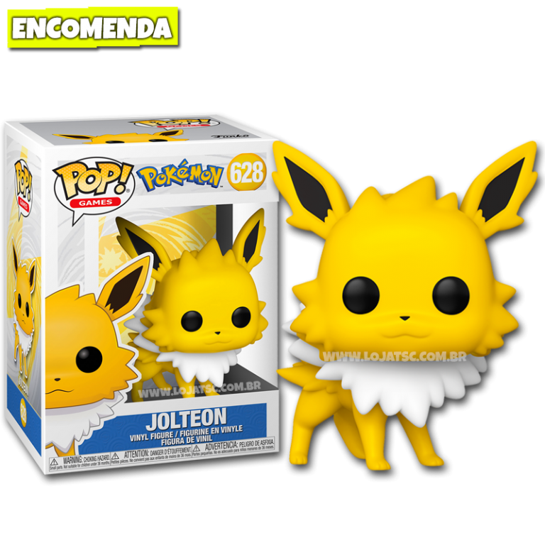 Funko Pop Pokémon Jolteon 628 Loja Tsc