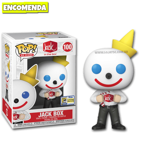 Funko Pop! Jack in the box - Jack Box #100 - Loja TSC