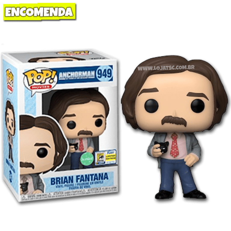 Funko Pop! Anchorman - Brian Fantana #949 - Loja TSC