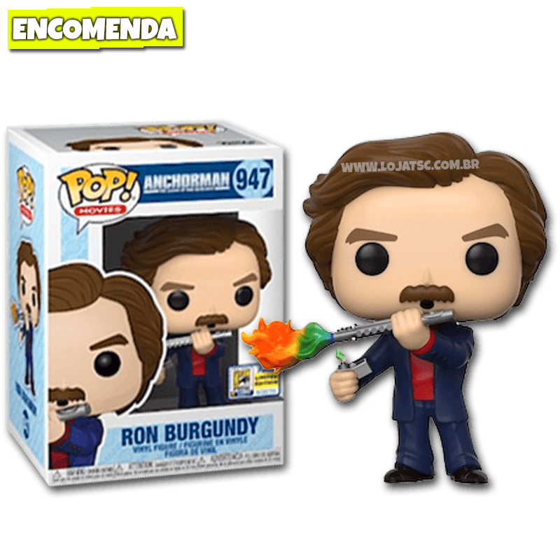 Funko Pop! Anchorman - Ron Burgundy #947 - Loja TSC