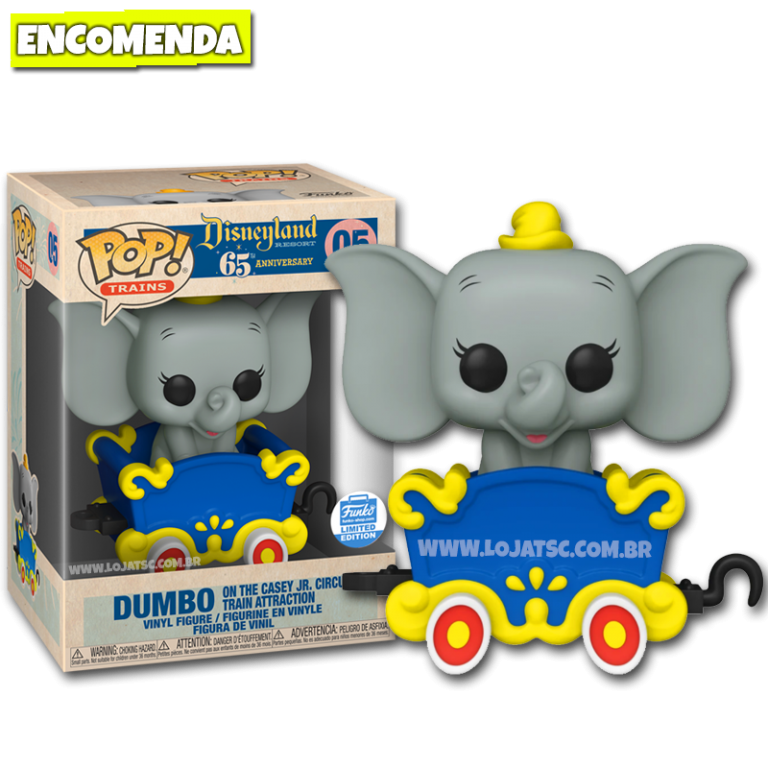 Funko Pop! Disney 65 anos - Casey Jr Circus Train Dumbo #05 - Loja TSC