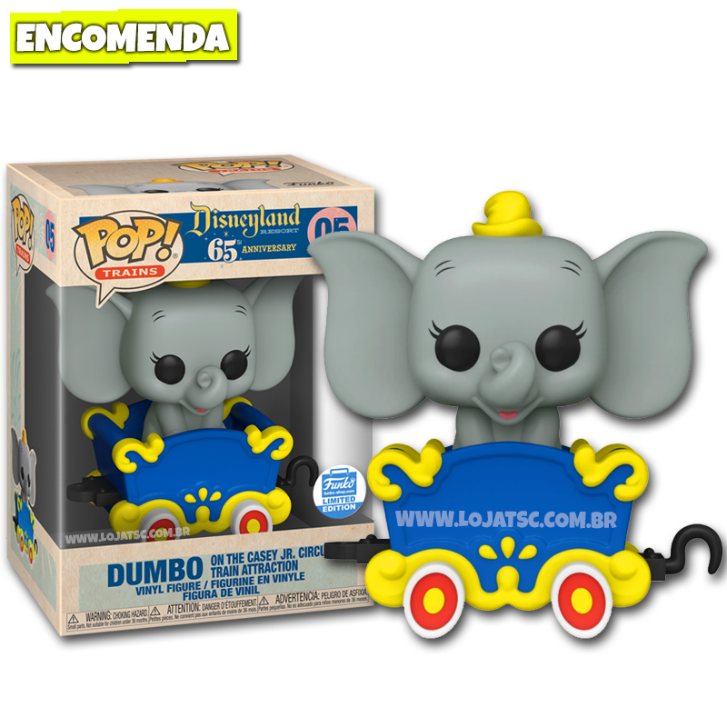 Funko Pop! Disney 65 anos - Casey Jr Circus Train Dumbo #05 - Loja TSC