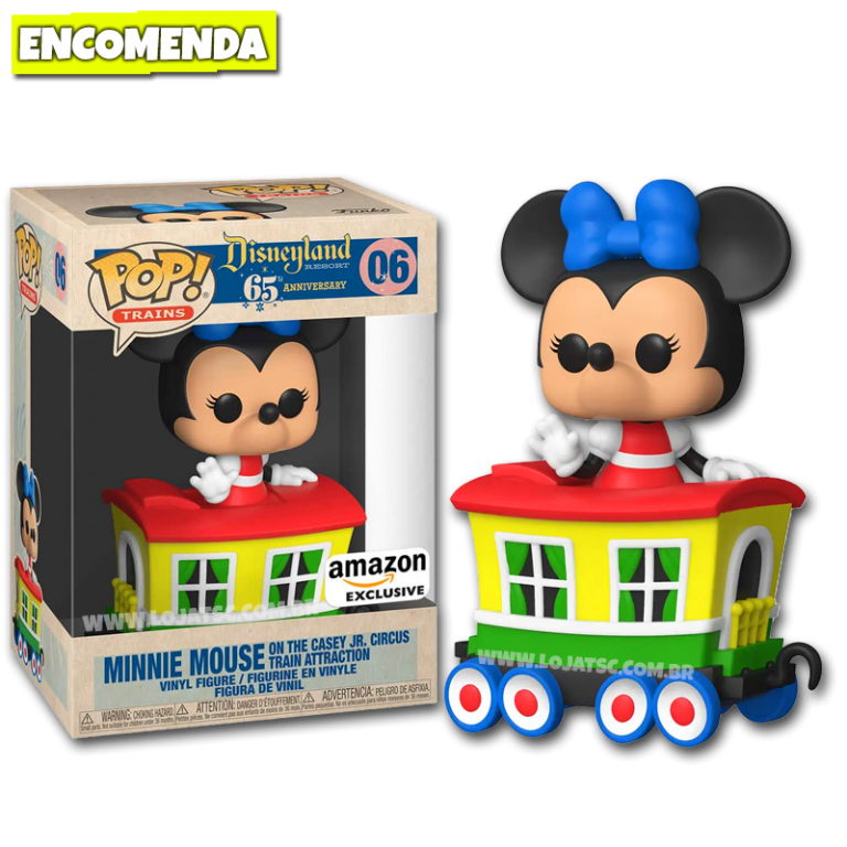 Funko Pop! Disney 65 anos - Casey Jr Circus Train Minnie Mouse #06 ...