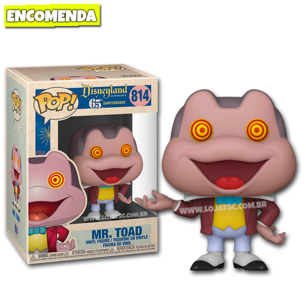Funko Pop! Disney 65 anos - Sr Sapo #814 - Loja TSC