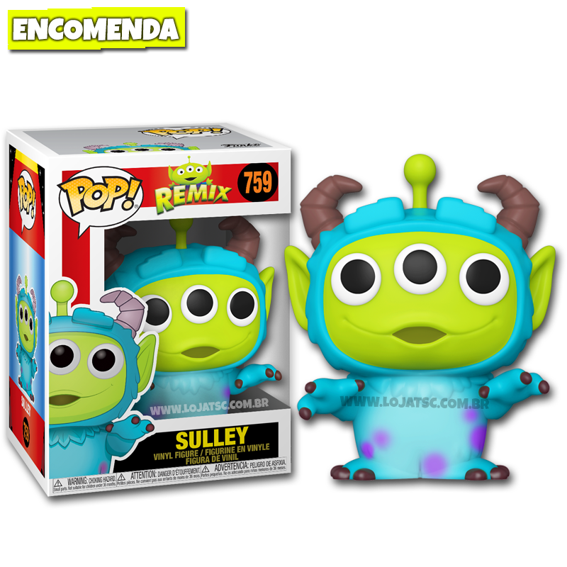 Funko Pop! Alien Remix - Sulley #759 - Loja TSC