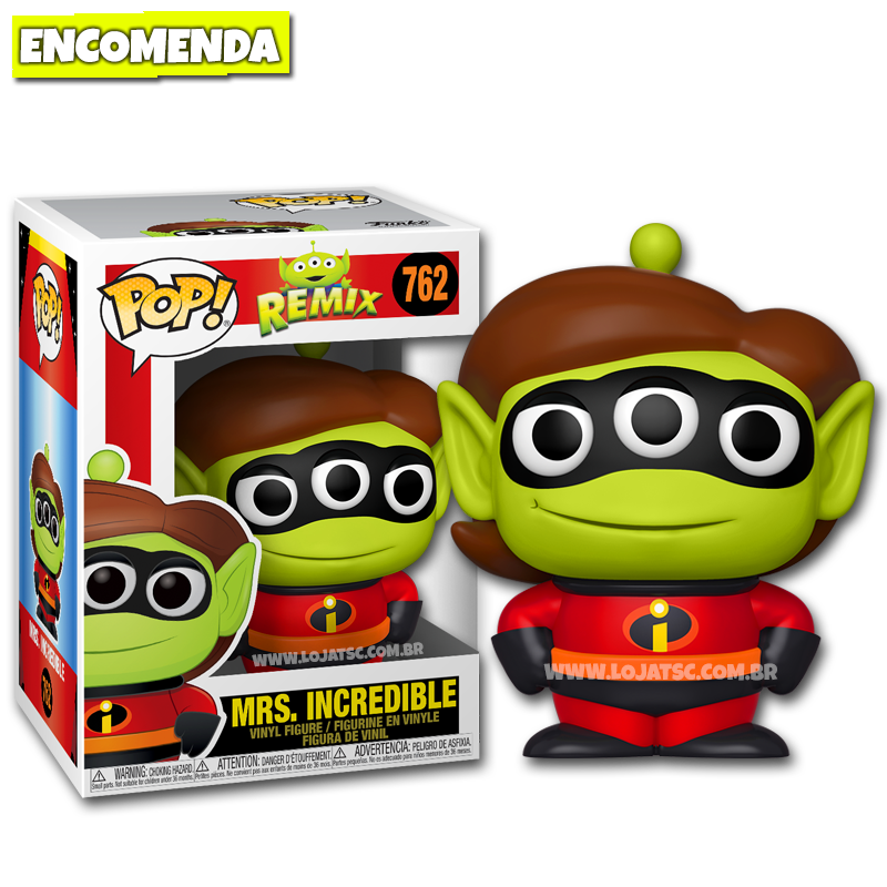 Funko Pop! Alien Remix - Sra Incrível #762 - Loja TSC