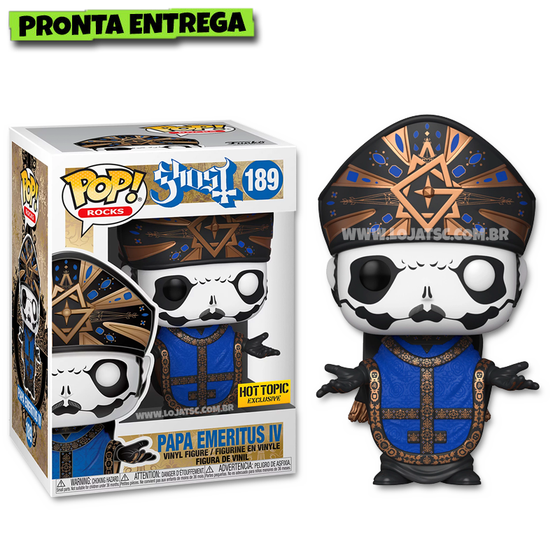 Funko Pop! Ghost - Papa Emeritus IV #189 - Loja TSC
