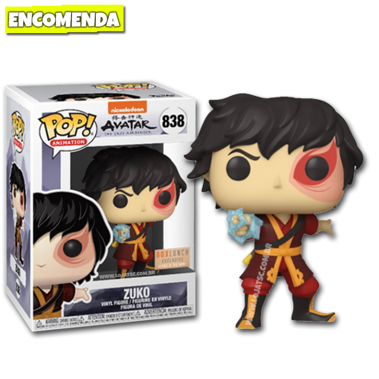 Funko Pop! Avatar - Zuko #838 - Loja TSC