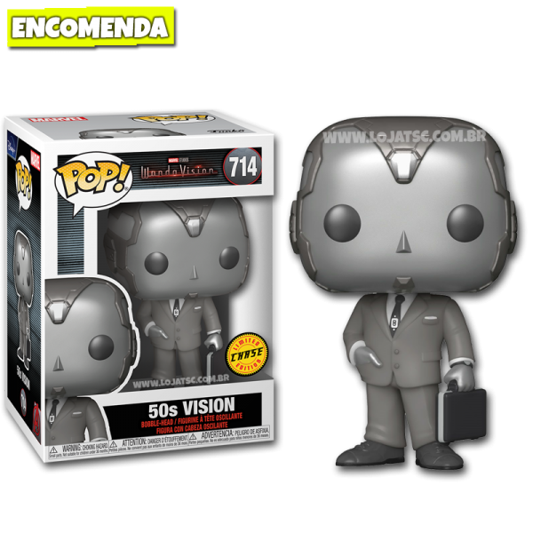 Funko Pop! WandaVision - Vision #714 CHASE - Loja TSC