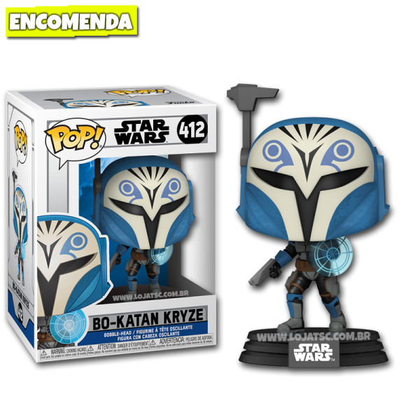 Funko Pop! Star Wars: A Guerra dos Clones - Bo-Katan Kryze #412 - Loja TSC