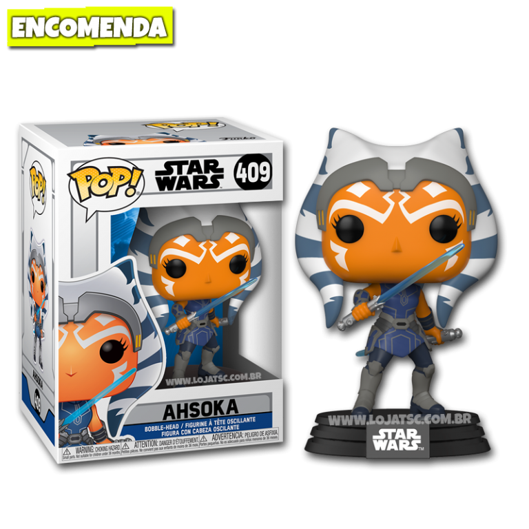 Funko Pop! Star Wars: A Guerra dos Clones - Ahsoka #409 - Loja TSC